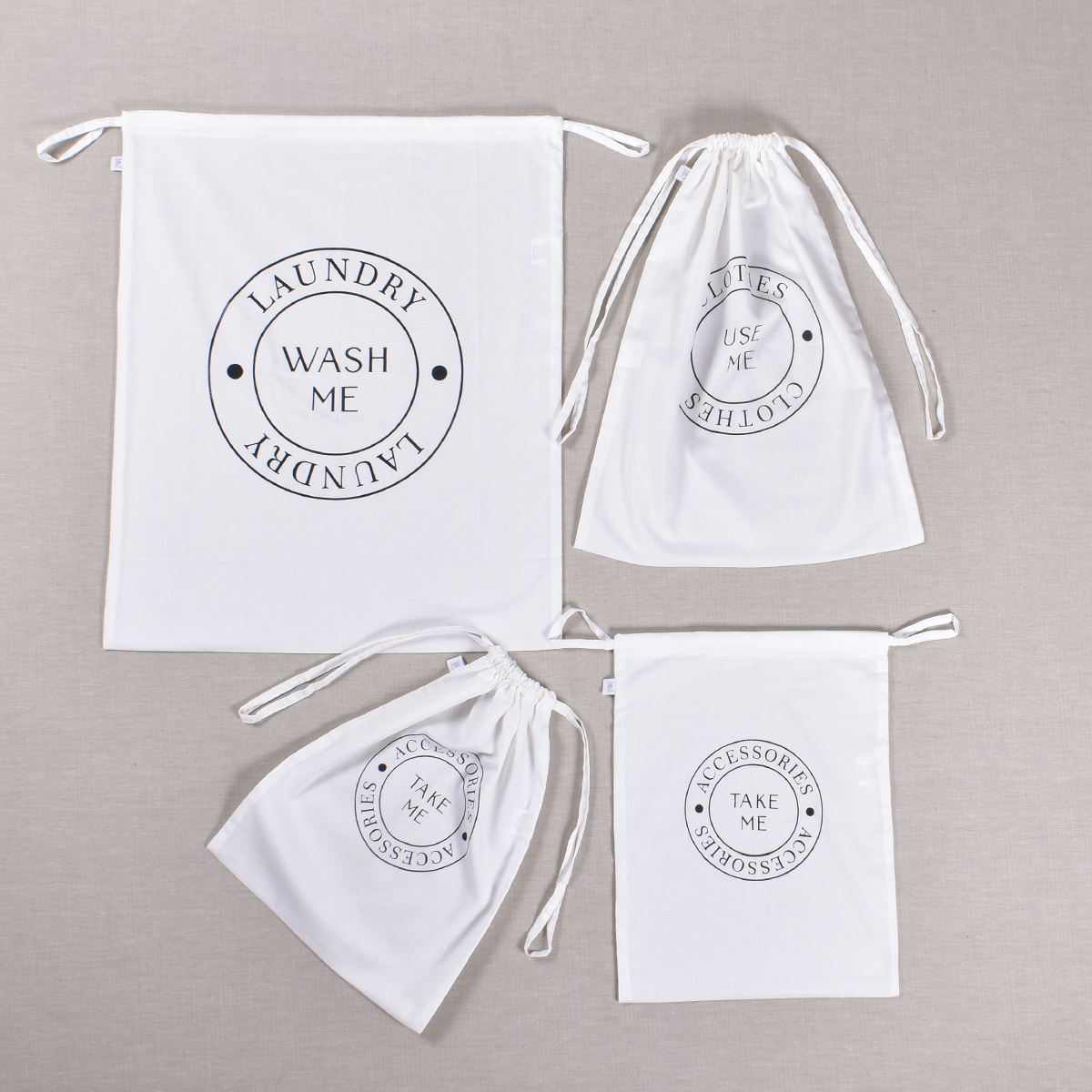 Bolsas De Viaje Set X 4 Pilar